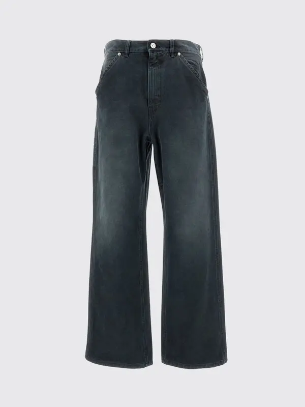 Marni Wide-leg Denim Pants - Black