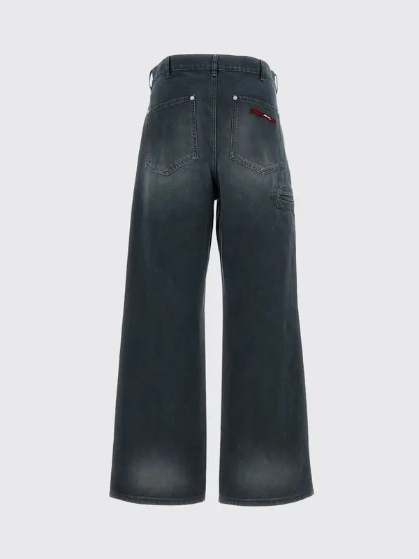 Marni Wide-leg Denim Pants - Black