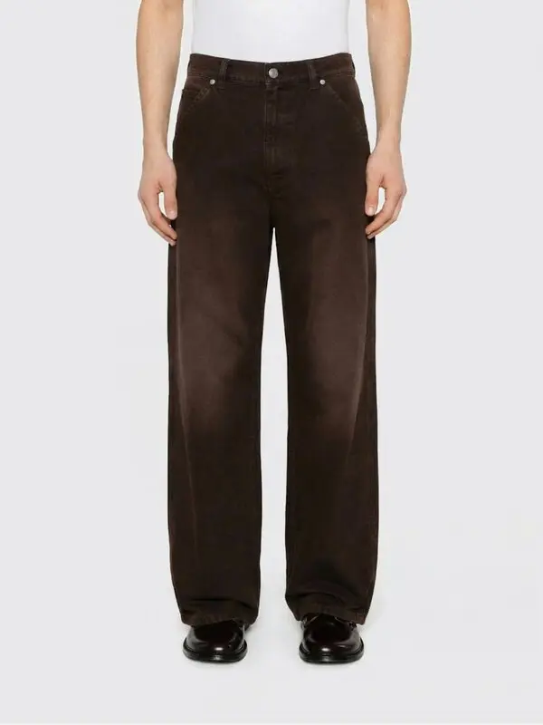 Marni Wide Leg Jeans - Brown