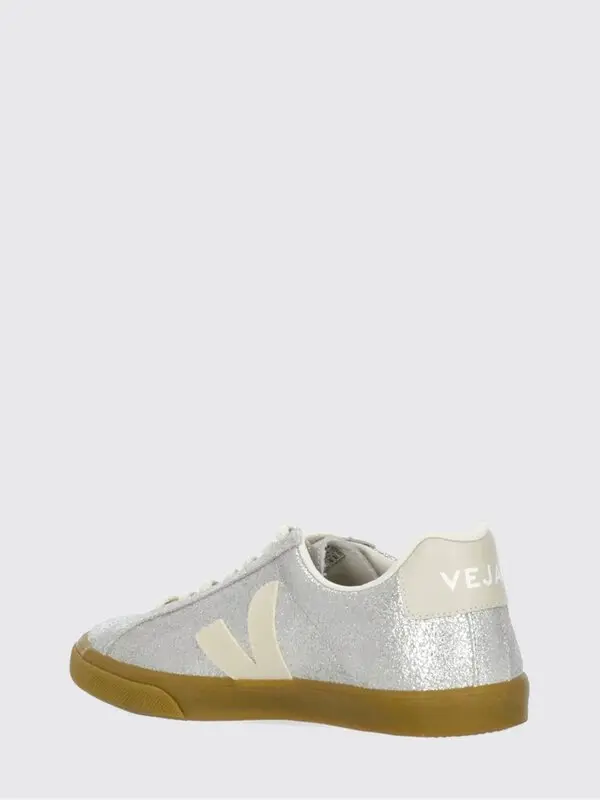 VEJA Esplar Cracked Laminated Leather Sneakers