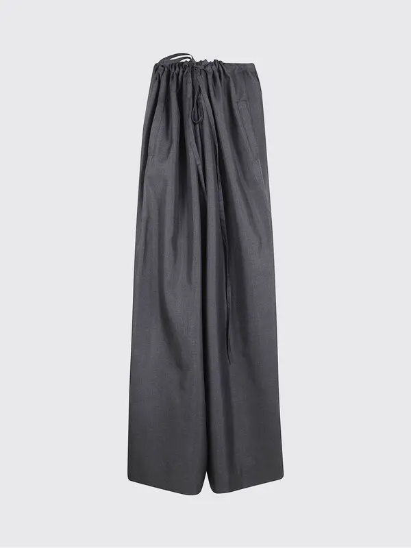 DANIELA GREGIS Wide-leg Silk Trousers