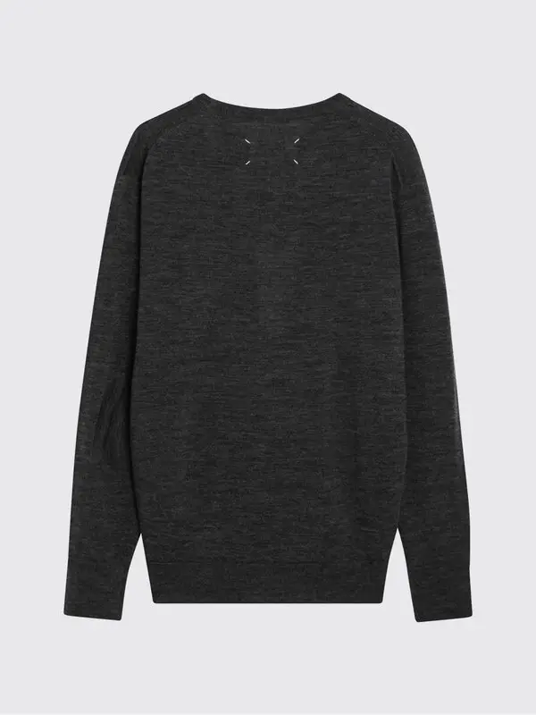 MAISON MARGIELA Pullover With Patch Detail - Grey