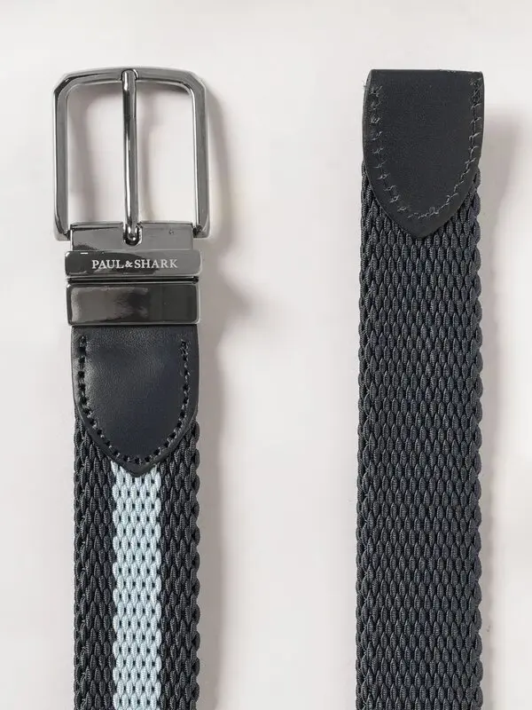 Paul & Shark Woven Belt - Blue