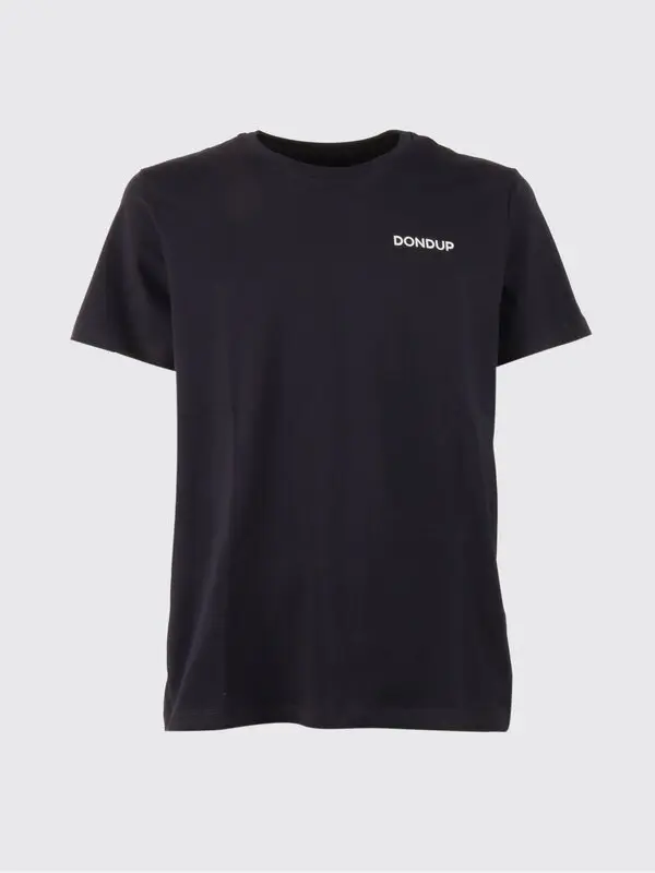 DONDUP Cotton Crew-neck T-shirt - Blue