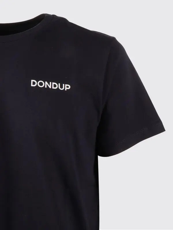 DONDUP Cotton Crew-neck T-shirt - Blue
