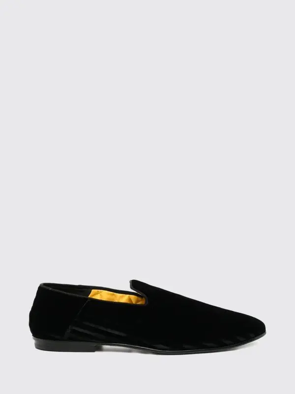 TOM FORD Steven Velvet Loafers - Black