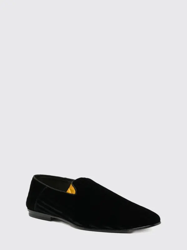 TOM FORD Steven Velvet Loafers - Black