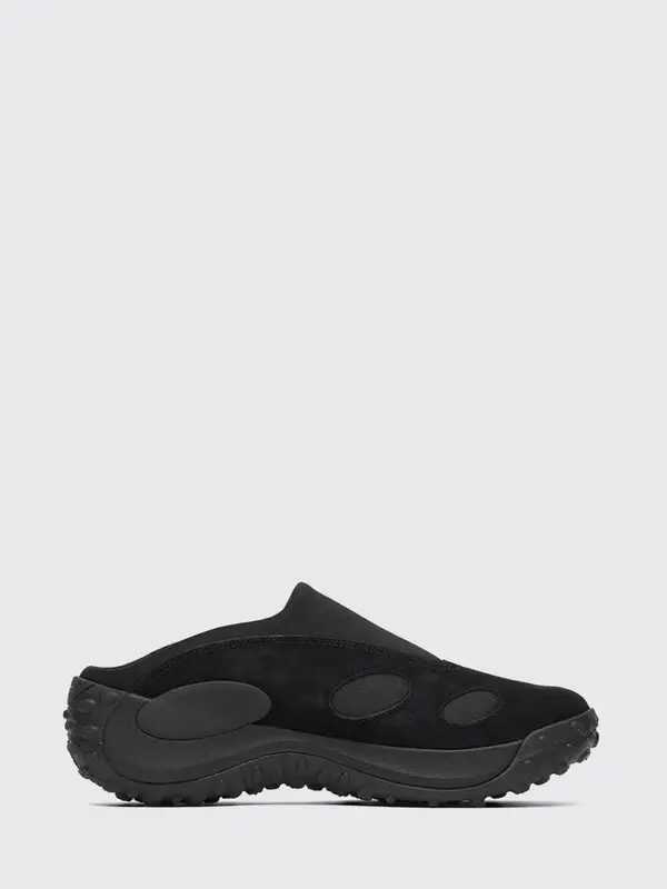 Merrell Suede And Neoprene Jungle Trek Mules - Black