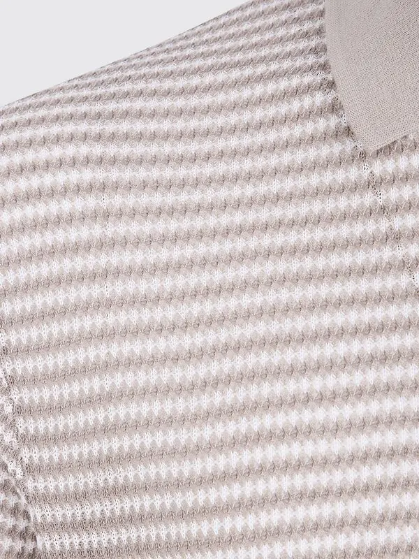 BALLANTYNE Knitted Polo Shirt - Green