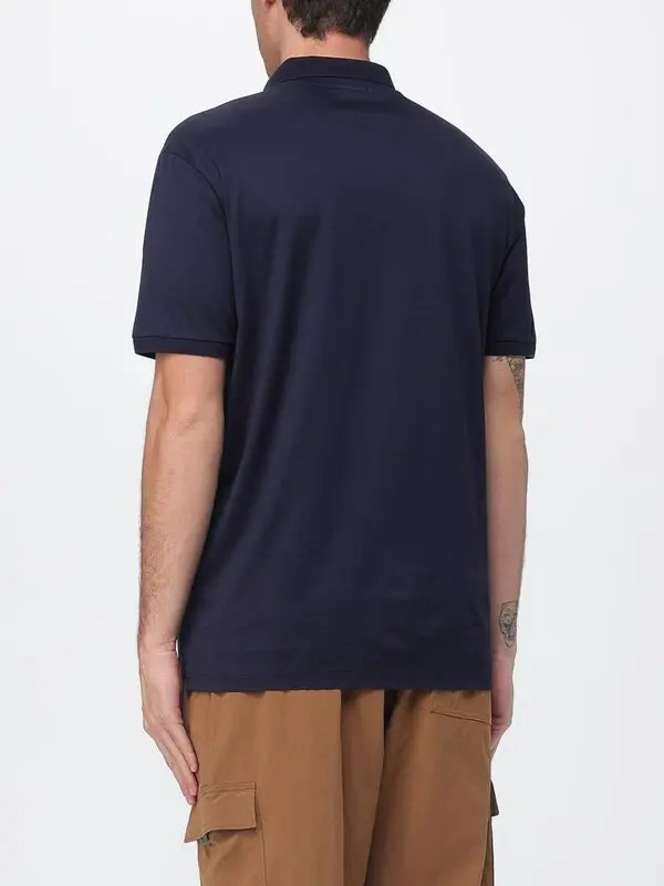 C.P. COMPANY Cotton Polo Shirt - Blue