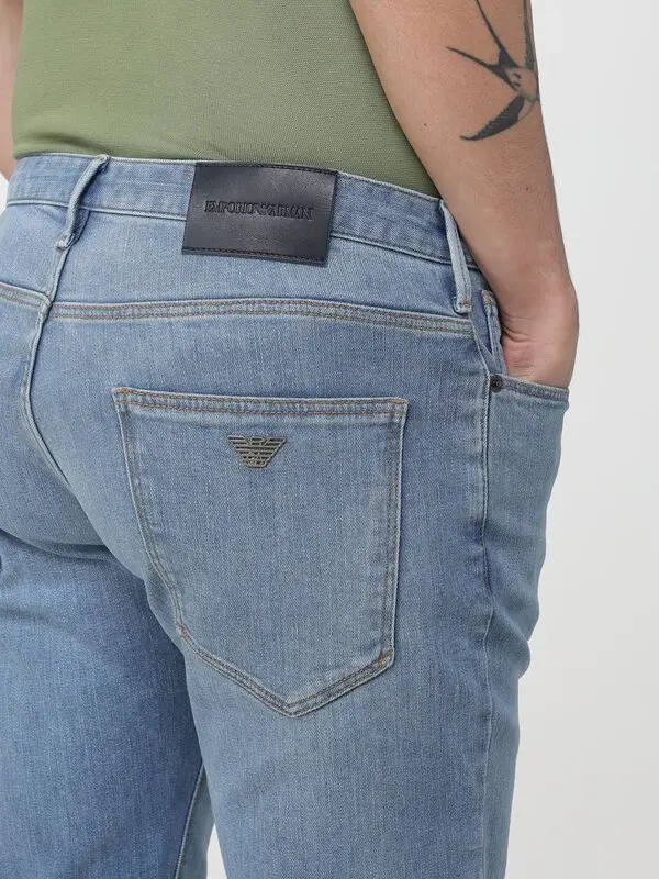 Emporio Armani Slim Fit Jeans - Navy