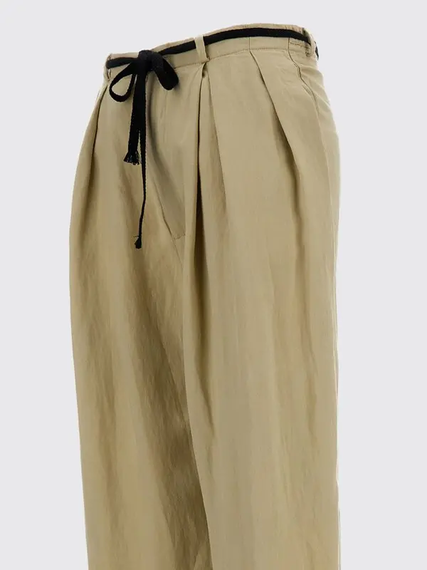 Barena Venezia Wide-leg Belted Trousers - Green