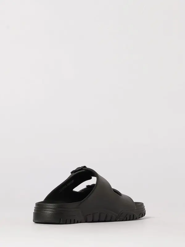 Armani Exchange Buckled Flat Sandals