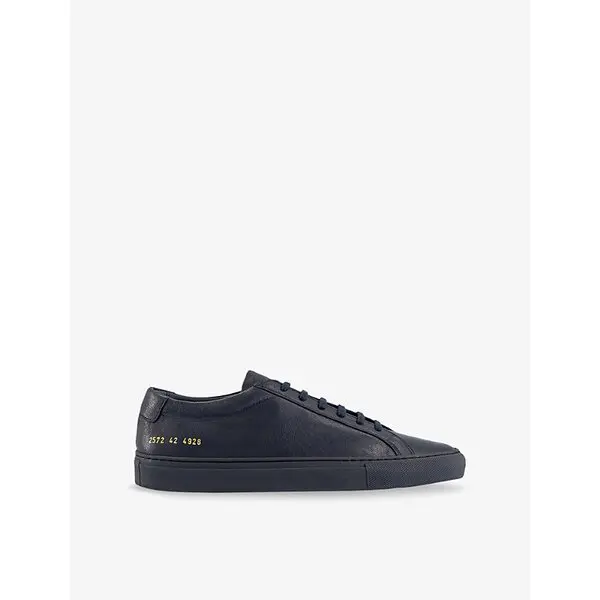 COMMON PROJECTS Achilles Premium Suede Trainers - Navy