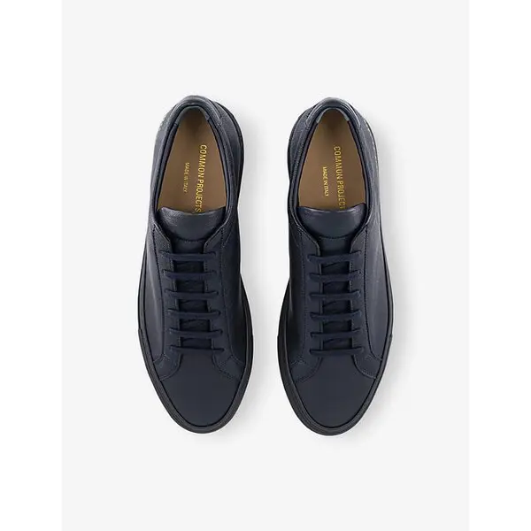 COMMON PROJECTS Achilles Premium Suede Trainers - Navy