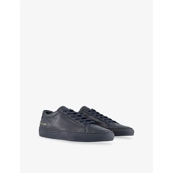 COMMON PROJECTS Achilles Premium Suede Trainers - Navy