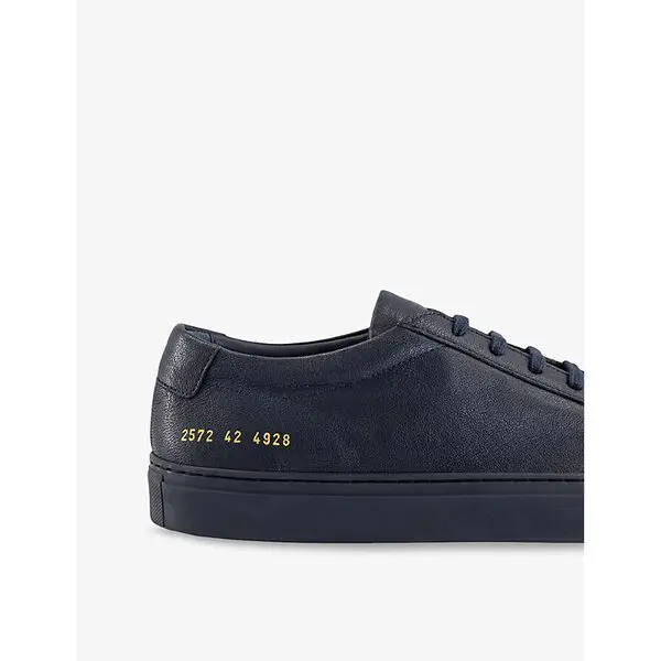 COMMON PROJECTS Achilles Premium Suede Trainers - Navy