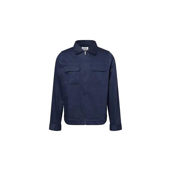NOBL Lucas Zip-up Cotton Shacket