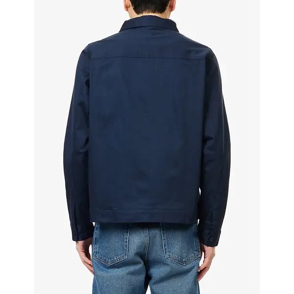 NOBL Lucas Zip-up Cotton Shacket
