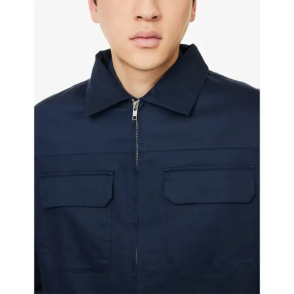 NOBL Lucas Zip-up Cotton Shacket