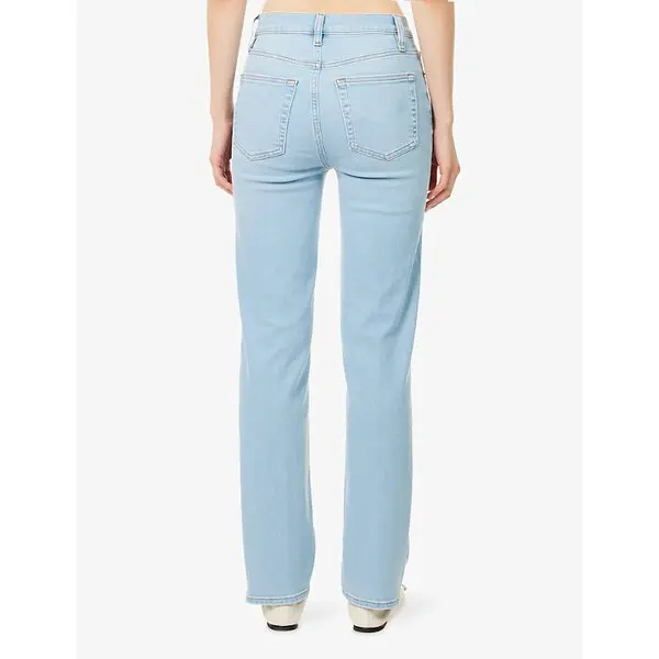 FRAME Le Sleek Straight-leg Stretch-denim Jeans