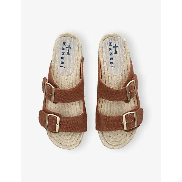 Manebí Hamptons Nordic Canvas Sandals