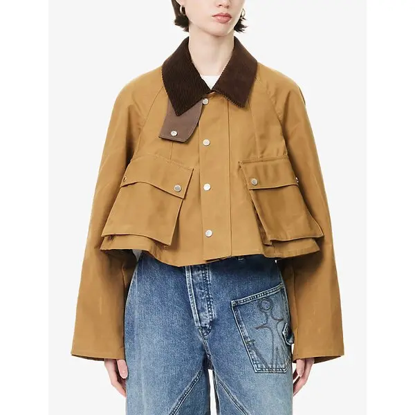 JW Anderson Corduroy-collar Cotton Barn Jacket