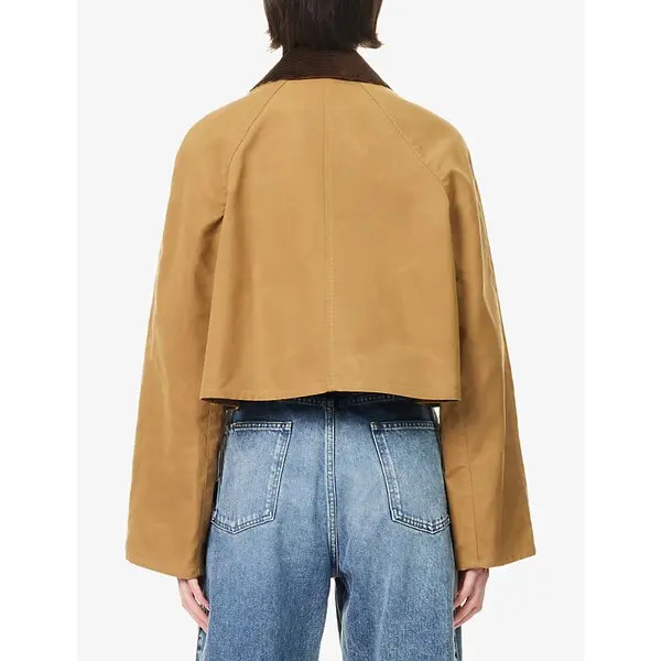 JW Anderson Corduroy-collar Cotton Barn Jacket