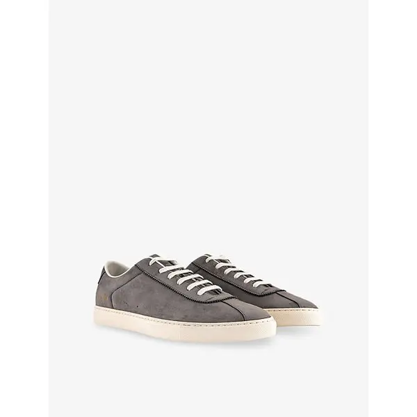 COMMON PROJECTS Tennis Leather Trainers - Grey
