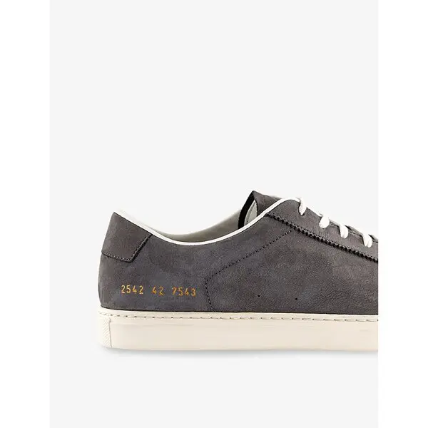 COMMON PROJECTS Tennis Leather Trainers - Grey