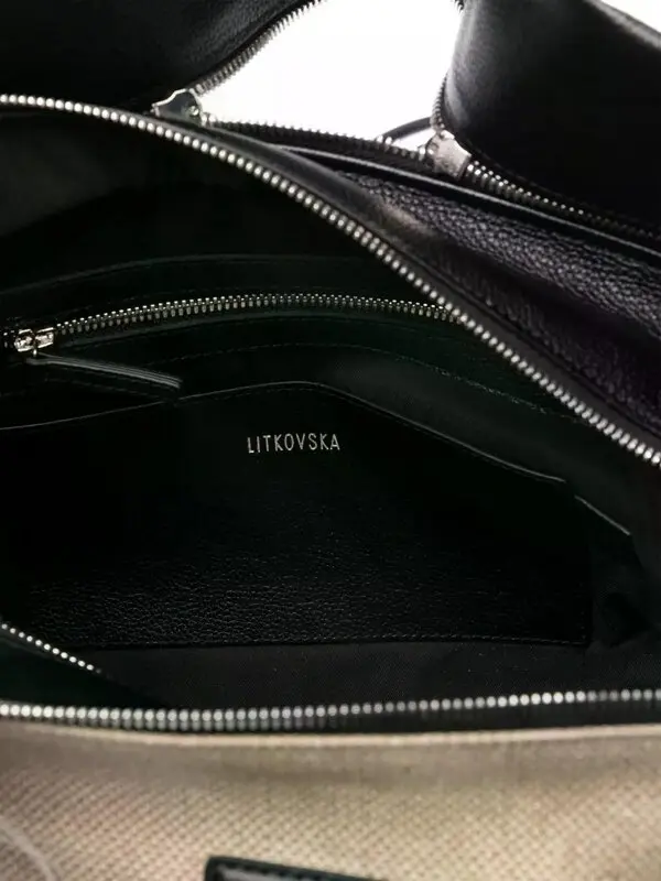 LITKOVSKA Decorative-zip Shoulder Bag