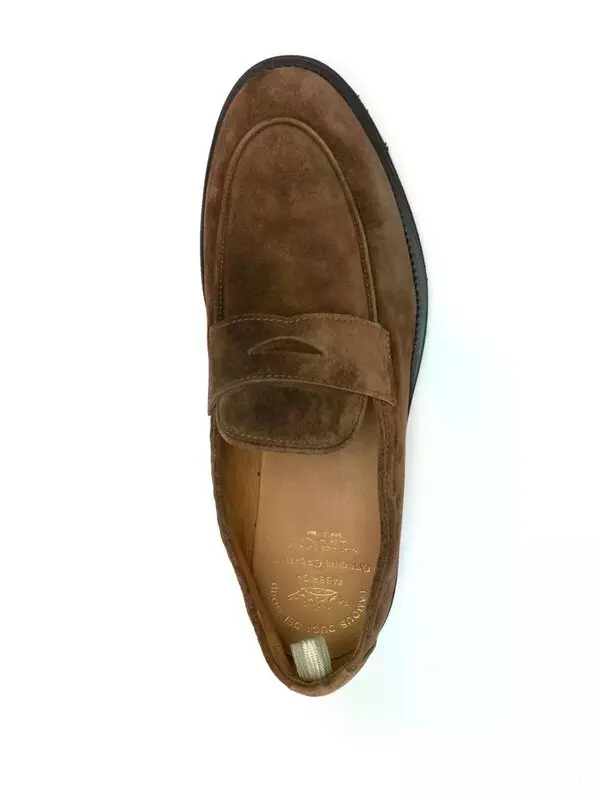 Officine Creative Opera 001 Suede Loafers - Brown