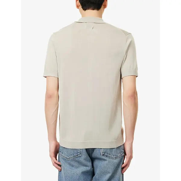 RAITH Pedro Button-up Knitted Polo Shirt