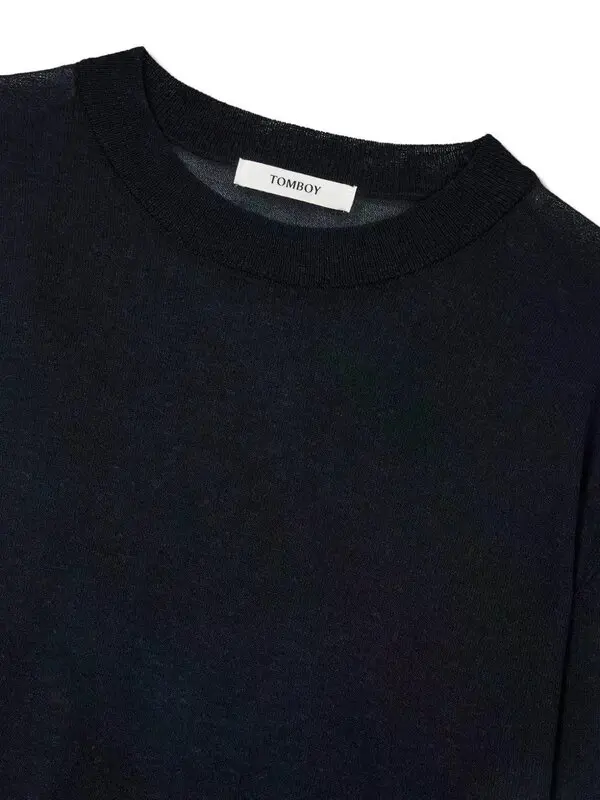 STUDIO TOMBOY Relaxed-fit Pullover Sweater - Blue