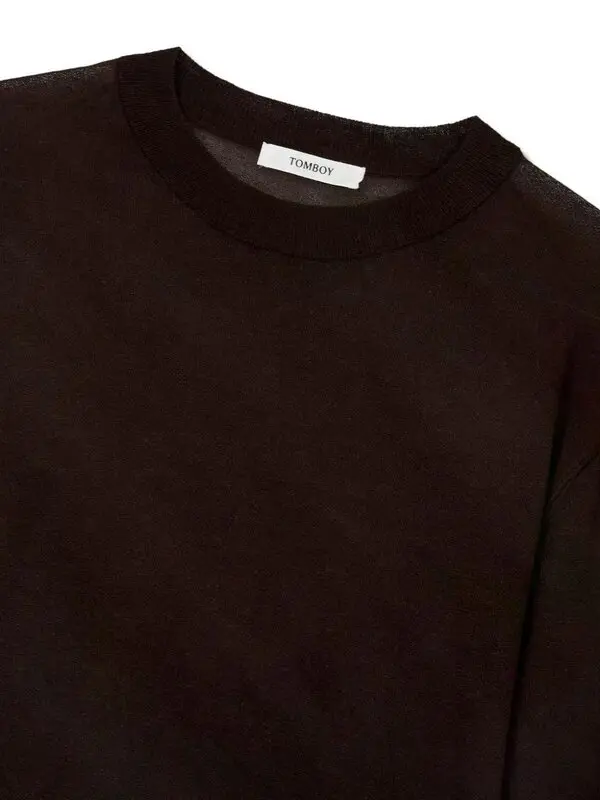 STUDIO TOMBOY Relaxed-fit Pullover Sweater - Brown