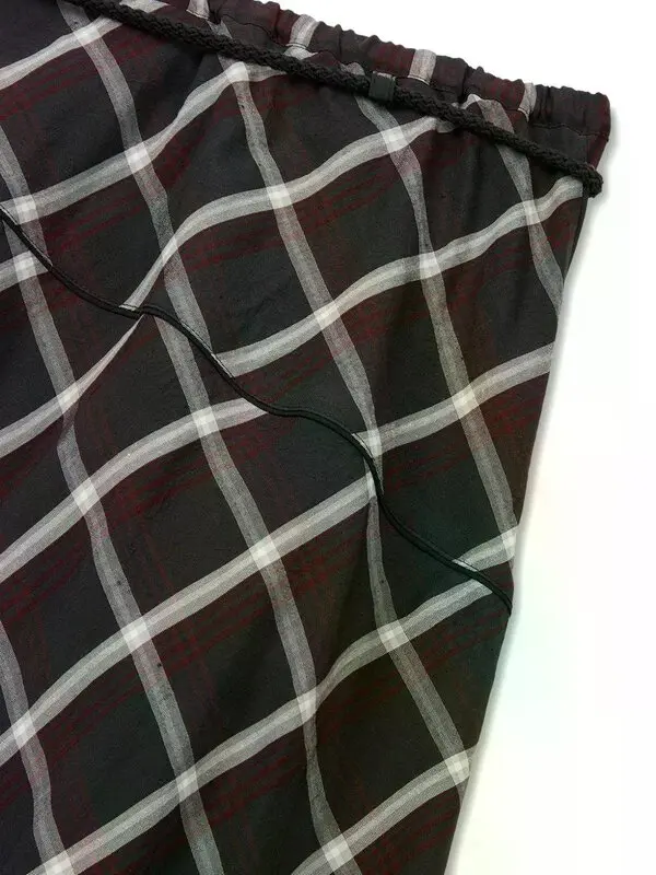 STUDIO TOMBOY Checked Maxi Skirt