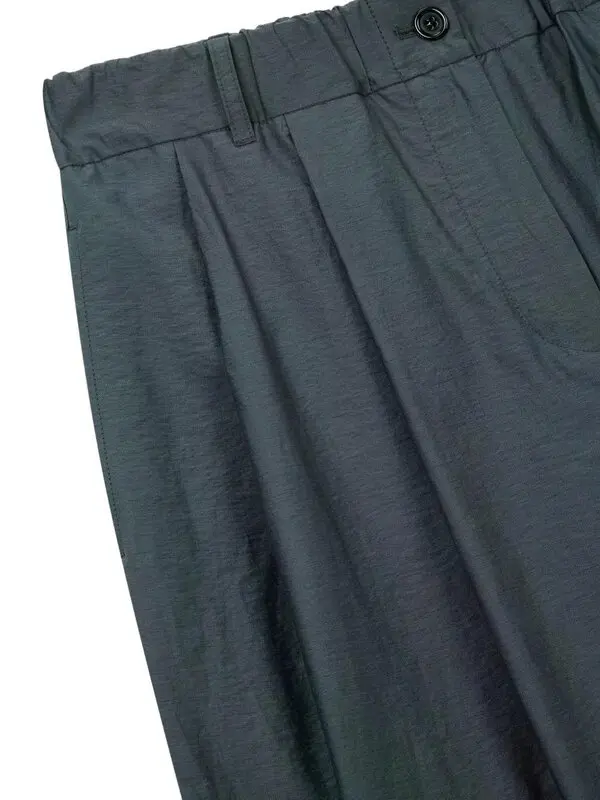 STUDIO TOMBOY Pleated Wide-leg Trousers - Grey