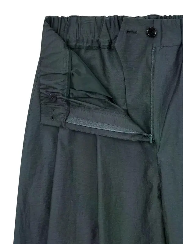 STUDIO TOMBOY Pleated Wide-leg Trousers - Grey