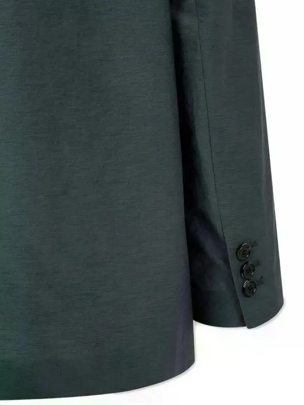 STUDIO TOMBOY Single-breasted Relaxed-fit Cotton Blazer