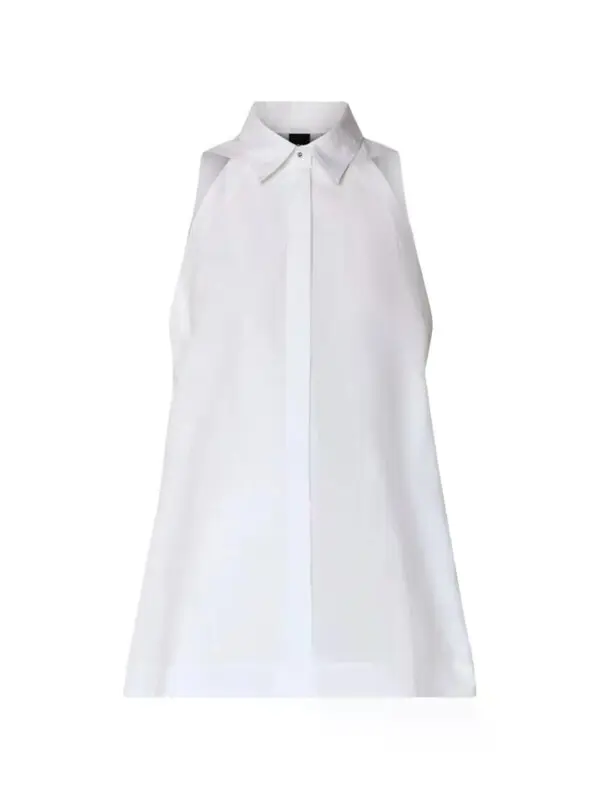 BOSS Becola Sleeveless Blouse - White