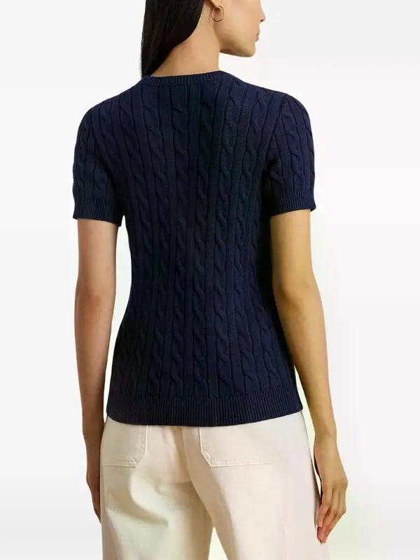 Ralph Lauren Cable-knit Jumper - Blue