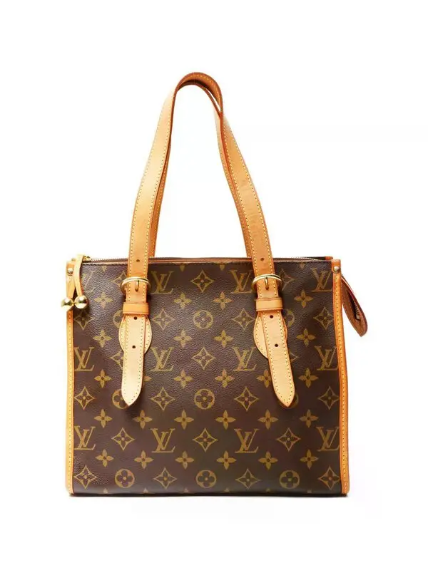 LOUIS VUITTON 2006 Popincourt Monogram Canvas Shoulder Bag - Brown