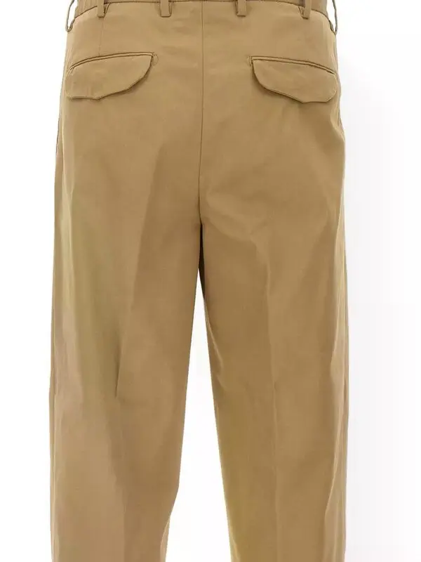 MYTHS Pleated Flap Trousers