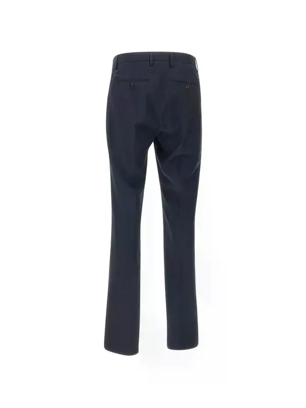 Pal Zileri Pleated Trousers - Blue