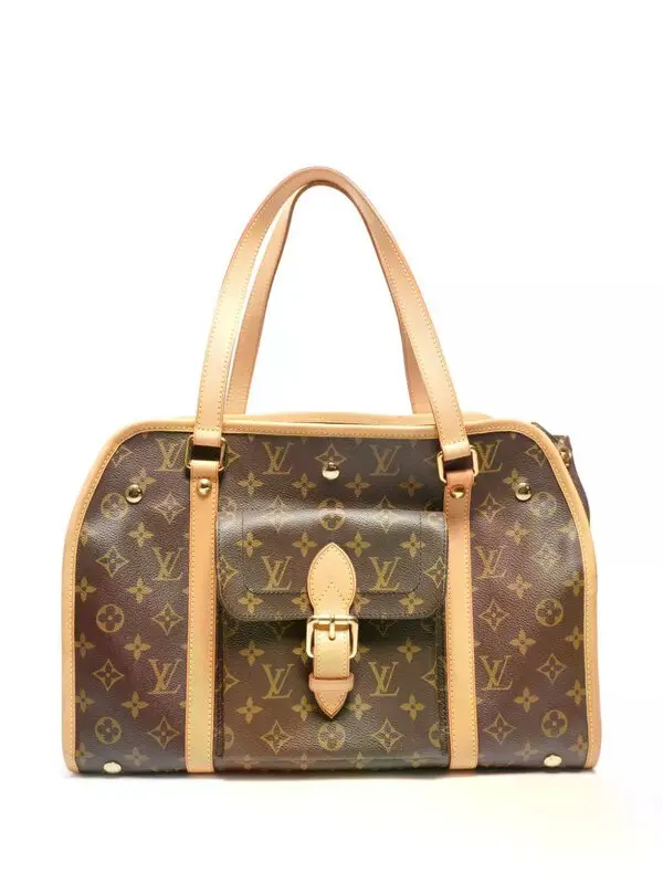 LOUIS VUITTON 2007 Monogram Shoulder Bag - Brown