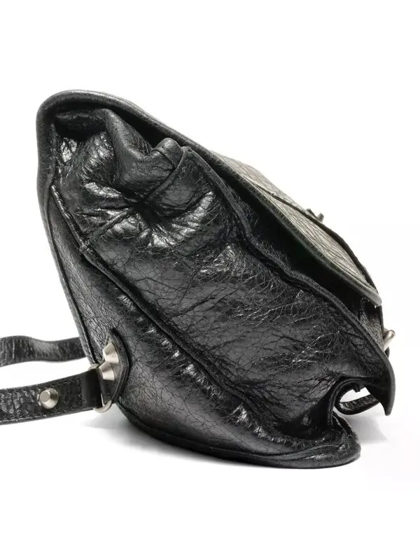 Balenciaga 1990-2000s Wrinkle Processing Clutch Bag