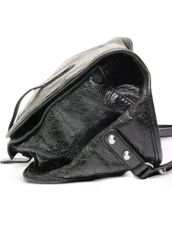 Balenciaga 1990-2000s Wrinkle Processing Clutch Bag