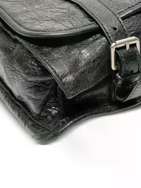Balenciaga 1990-2000s Wrinkle Processing Clutch Bag