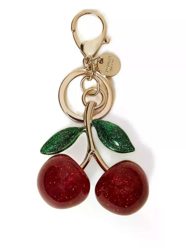 TWINSET Cherry Charm Keyring - Red