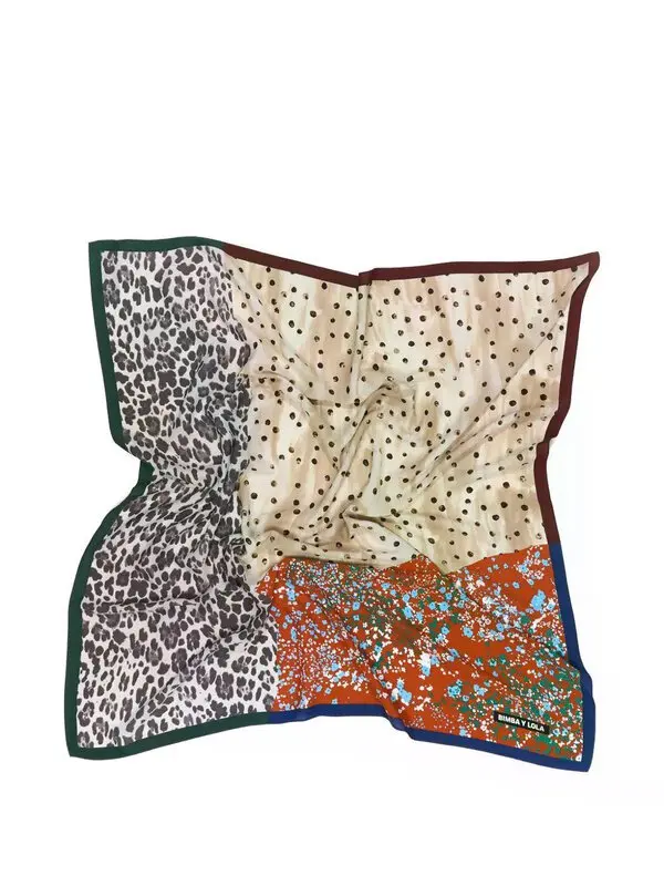 Bimba Y Lola Animal-pattern Scarf